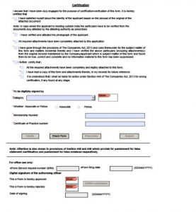 Process of filing Form DIR 6 - StartupSeven | Provenience
